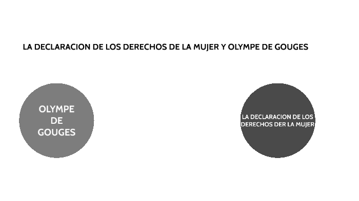 DECLARACION DE LOS DERECHOS DE LA MUJER Y OLYMPE GOUGES by Greg Minev ...