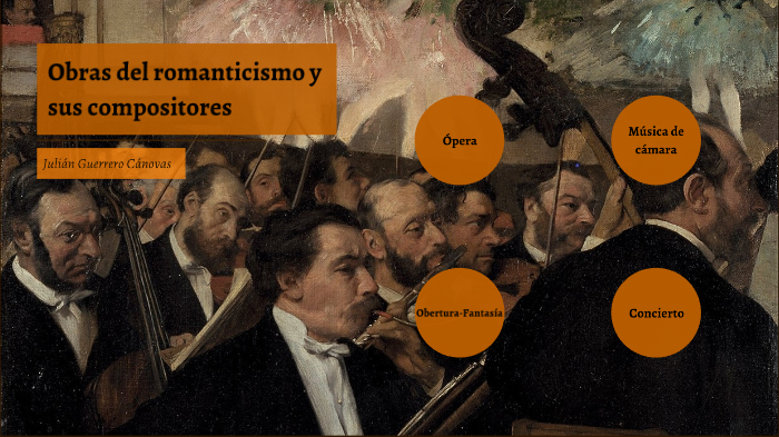 Romanticismo: obras y autores by Julián GC on Prezi