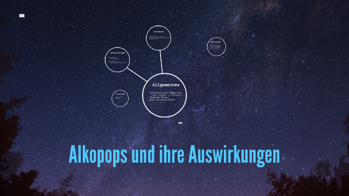 Alkopops und ihre Auswirkungen by markus gollner on Prezi