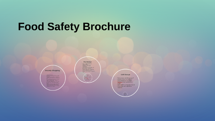 Food Safety Brochure by Sergey Filatov on Prezi