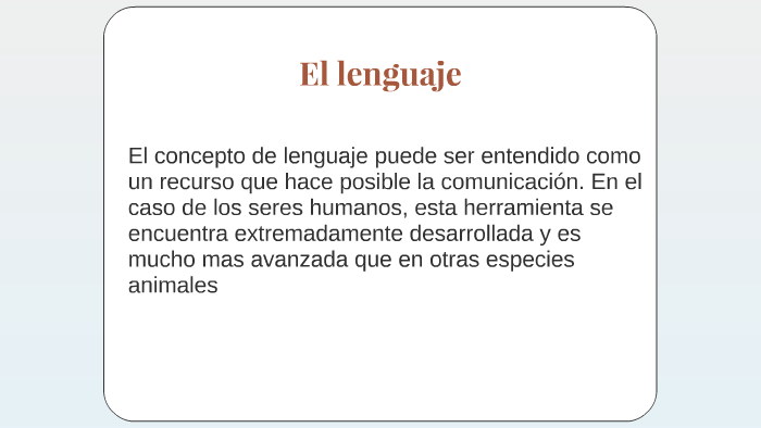 ¿Qué es el lenguaje? by Nacho Diez on Prezi