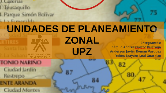 UNIDADES DE PLANEAMIENTO ZONAL UPZ by camilo andres orozco on Prezi