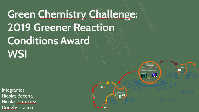 Green Chemistry Challenge: 2019 Greener Reaction Conditions by Douglas ...