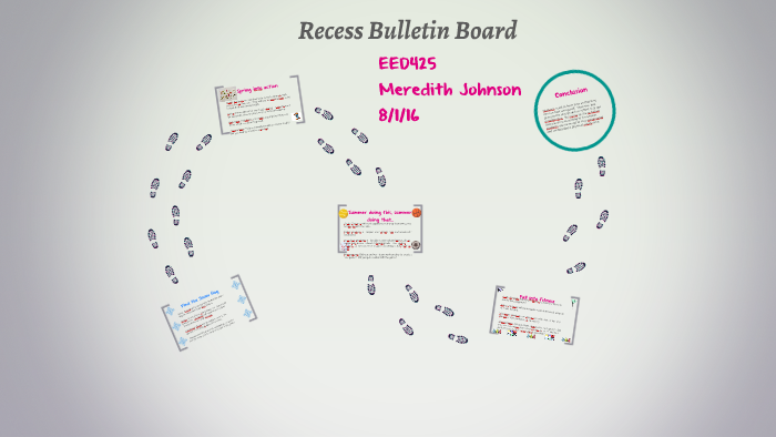 Recess Bulletin Board by Meredith Johnson on Prezi