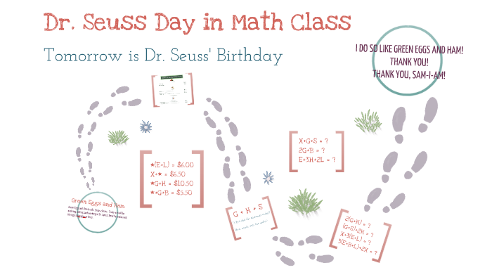 Math Dr. Seuss Day by John Minturn on Prezi