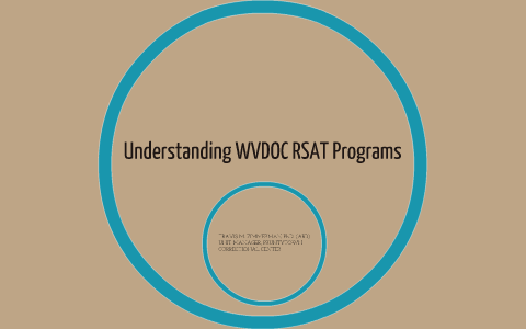 WV DOC RSAT Programs by Travis Zimmerman on Prezi