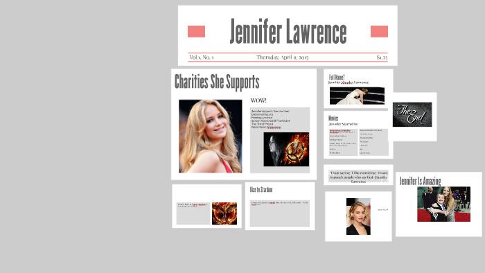 Jennifer Lawrence by Josie Serson on Prezi