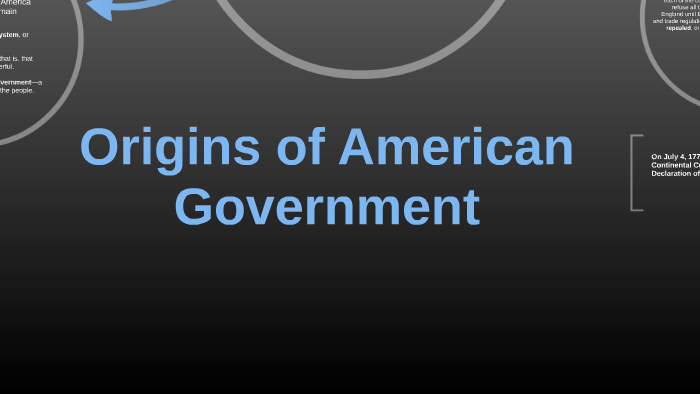 Origins of American Government by Joy Parnakian on Prezi