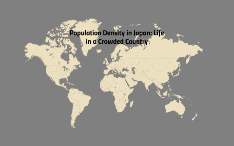 Population Density in Japan: Life in a Crowded Country by rhianna prine ...