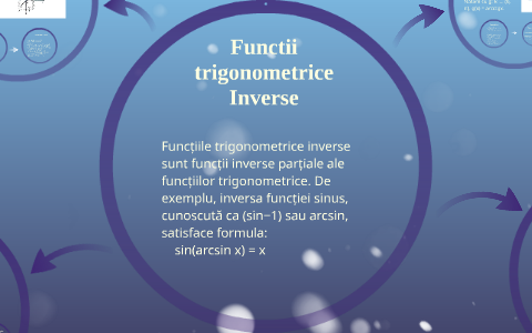 Functii Trigonometrice Inverse by Eduard Gheorghiu on Prezi