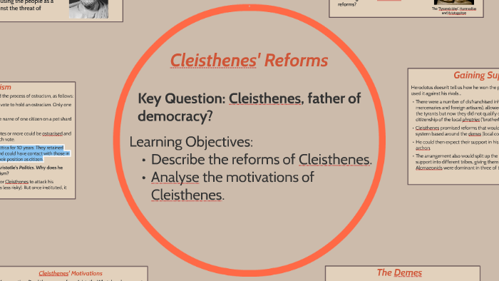 Cleisthenes' Reforms by Joshua Crosby on Prezi