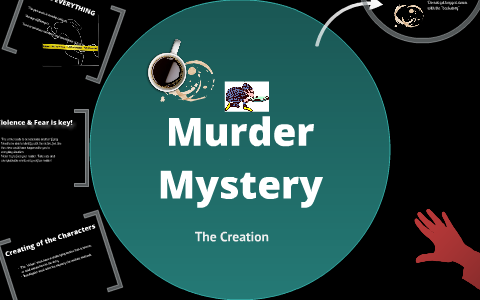 How to create a Murder Mystery by Hannah Cavey