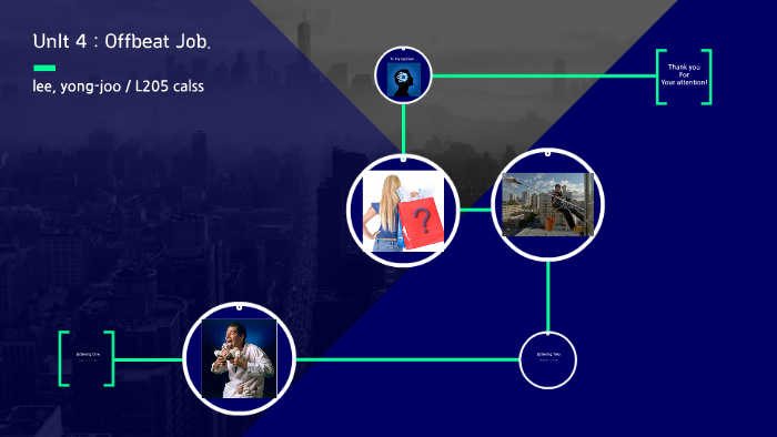 UnIt 4 : offbeat job. by 용주 이 on Prezi
