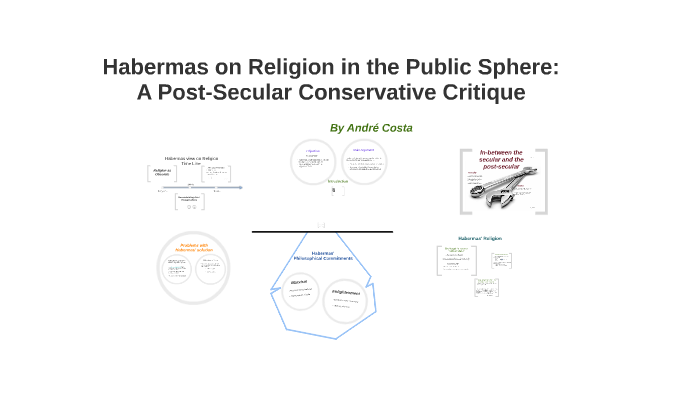 Habermas on Religion in the Public Sphere: A Post-Secular Co by Andre ...