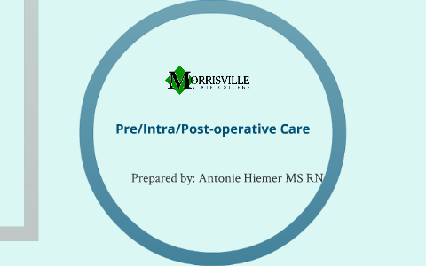 Pre/Intra/Post-Operative by Antonie Hiemer on Prezi