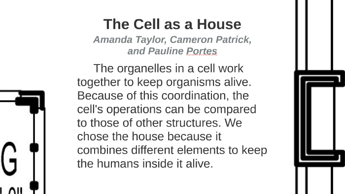 The Cell as a House by Pauline Portes on Prezi