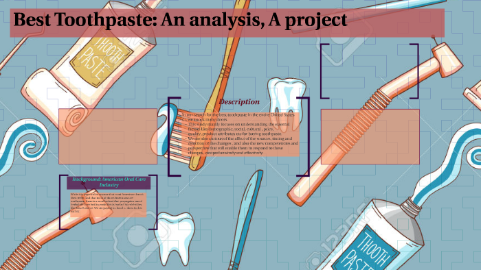 Best Toothpaste: An analysis, a project by Shivangi Goel on Prezi