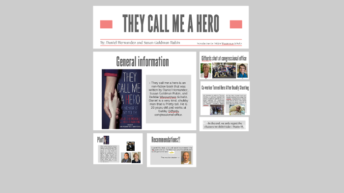 THEY CALL ME A HERO by on Prezi