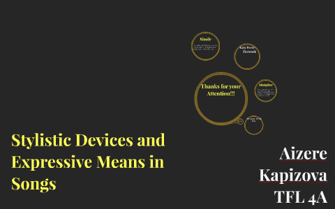 Stylistic Devices and Expressive Means in Songs by Aiz K on Prezi