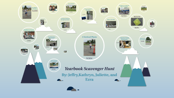 Yearbook Scavenger Hunt by Kathryn Supple on Prezi