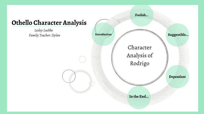 Othello Character Analysis by Lesley Luebke on Prezi