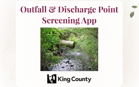 Stormwater Outfall and Discharge Point Screening by Mark Preszler on Prezi