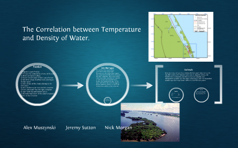 The Correlation between Temperature and Density of Water. by Henry ...