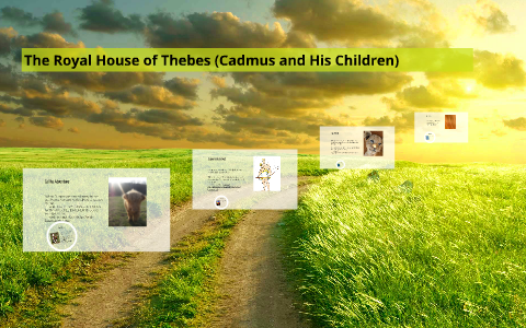 The Royal House of Thebes (Cadmus and His Children) by kris paschel on ...