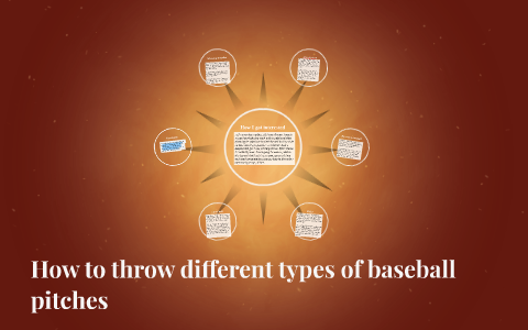 How to throw different types of baseball pitches by Koby Cox