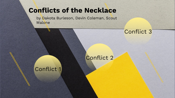 The Necklace Conflicts by Devin Coleman on Prezi