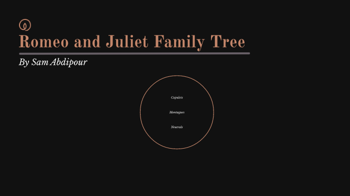 Romeo and Juliet Family Tree by Sam Abdipour on Prezi