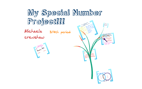 My special number project! by michaela crenshaw on Prezi