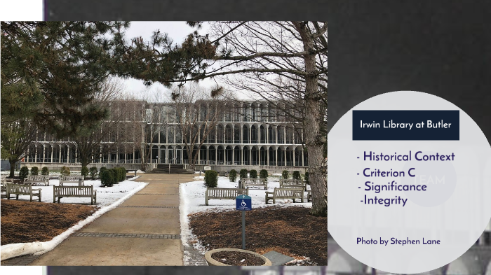 Irwin Library Nomination by Stephen Lane on Prezi