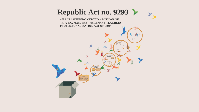 Republic Act no. 9293 by liezl khate panol on Prezi