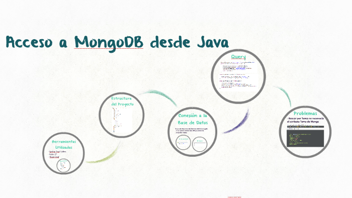 Acceso a MongoDB desde Java by on Prezi