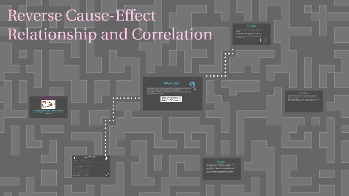 Reverse Cause-Effect Relationship and Correlation by Vicky Jiang on Prezi