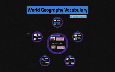 World Geography Vocabulary by Janeth Guadian on Prezi