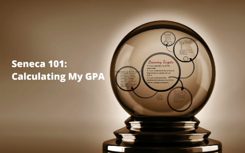 Seneca 101: Calculating My GPA by Beth Jankowski