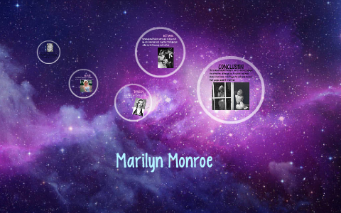 Marilyn Monroe by Megan Goble on Prezi