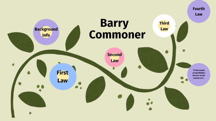 Barry Commoner by John Gittens on Prezi