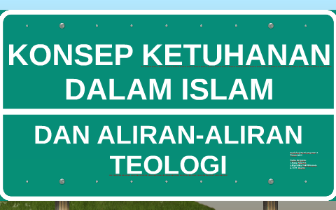 KONSEP KETUHANAN by Penjelajah Ilmu on Prezi