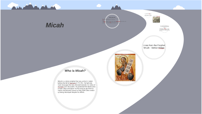 Micah the Prophet by Ryan Maner