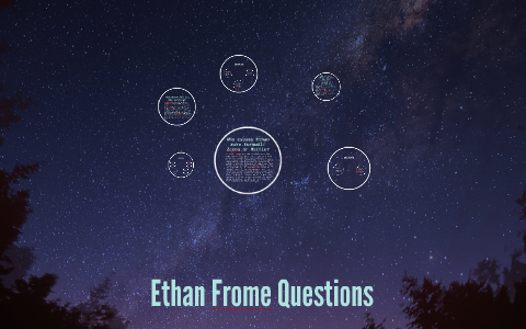 Ethan Frome Questions by Deborah Klebansky