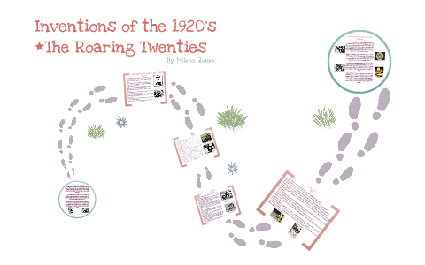 History Unit 1 Summative - Inventions of the 1920's by Milena Glumac on ...