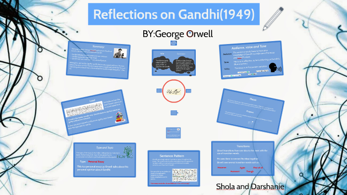 Reflections on Gandhi by Darshanie Budhwa on Prezi