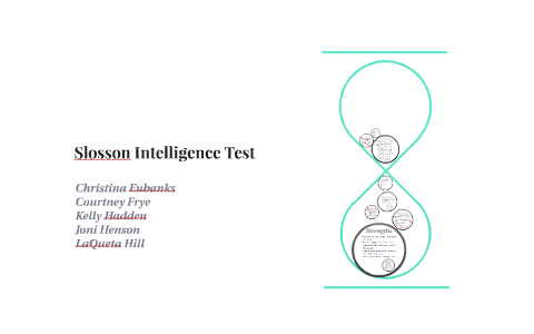 Slosson Intelligence Test by Courtney Frye on Prezi