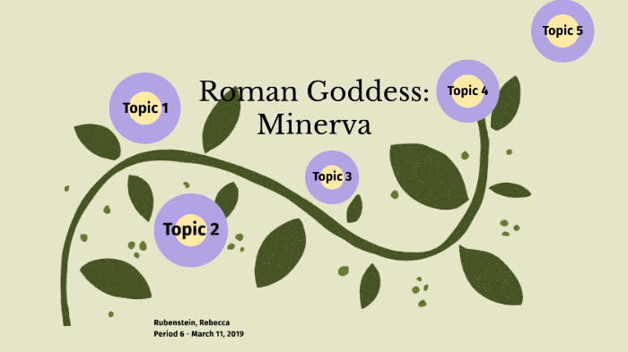 Roman Goddess: Minerva by rebecca rubenstein on Prezi