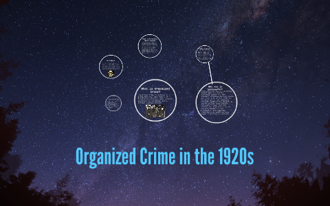 Organized Crime in the 1920s by Cameron Cyr on Prezi