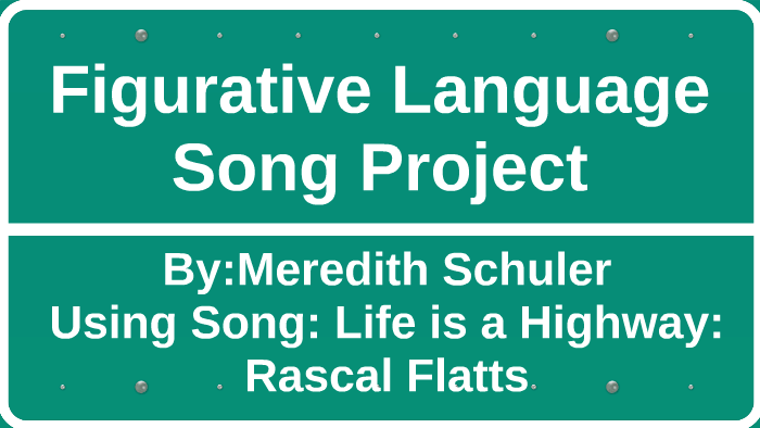 Figurative Language Song Project by M s on Prezi