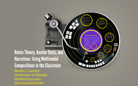 Remix Theory, Anchor Texts, and Narratives: Using Multimodal by Steven ...